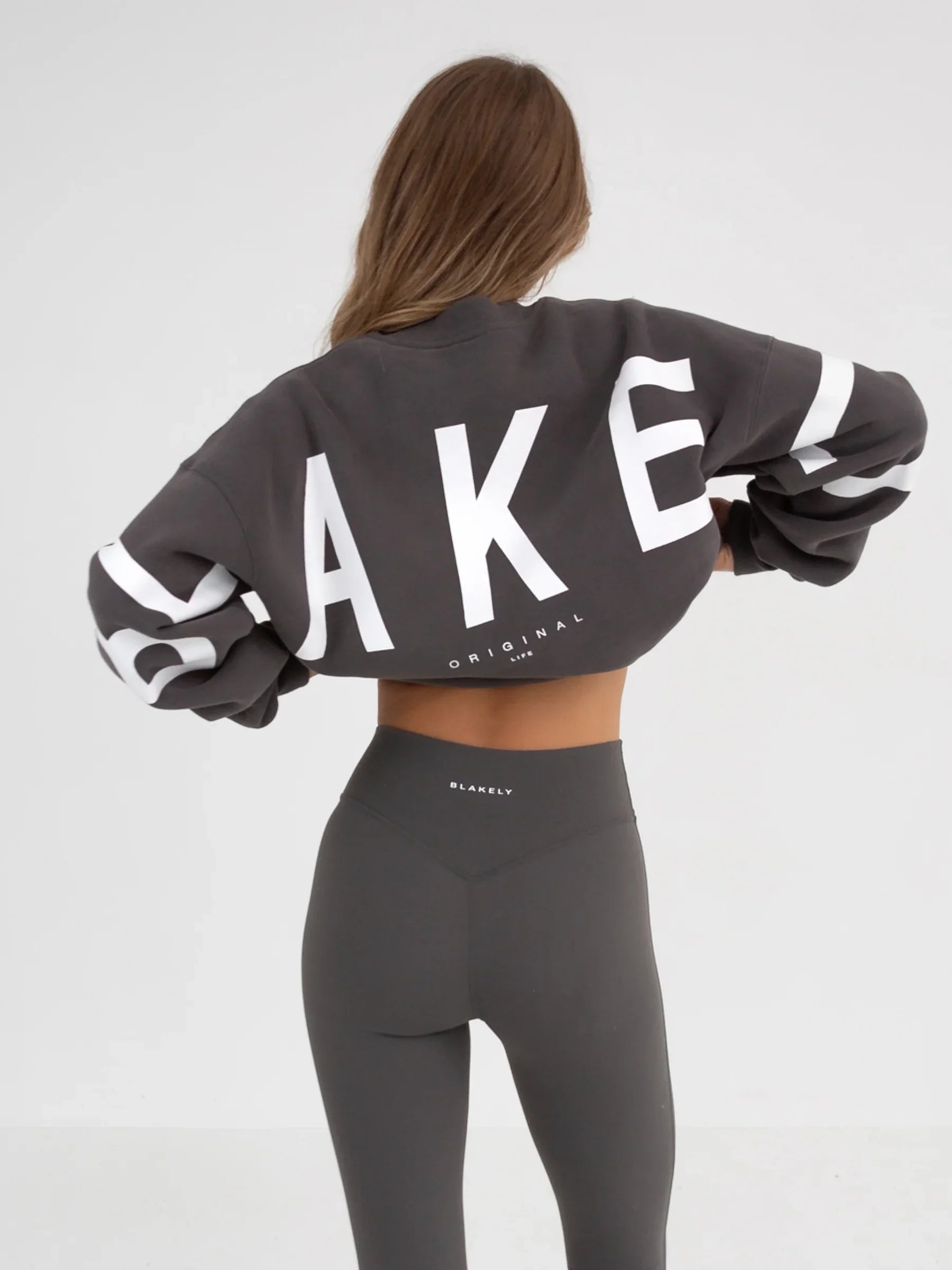 Buy Blakely Charcoal Isabel Oversized Jumper | Free delivery on orders ...