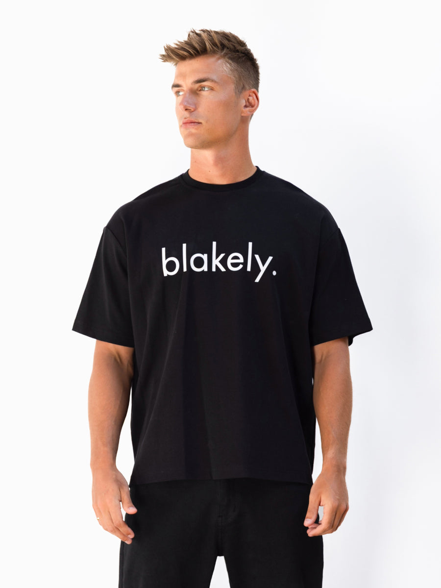 Buy Blakely Black Logo Unfitted T-Shirt | Free delivery on orders over ...