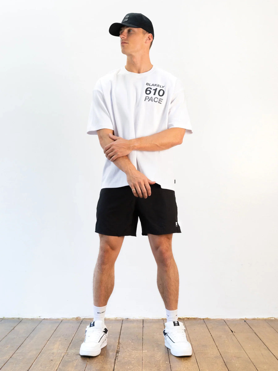 Buy Blakely Bright White Pacer 610 Unfitted T-Shirt | Free delivery on ...