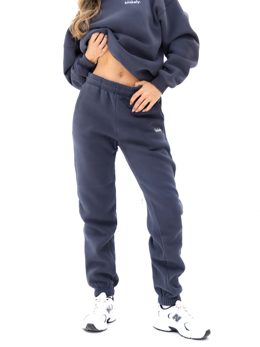 Buy Blakely True Navy Sami Sweatpants | Free delivery on orders over £ ...