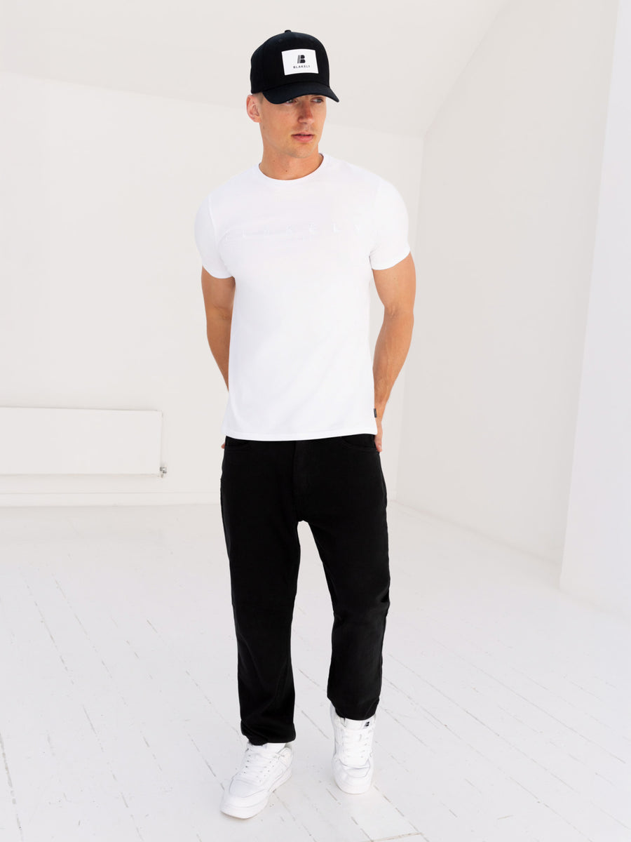 Buy Blakely White Tonal Whitestone T-Shirt | Free delivery on orders ...
