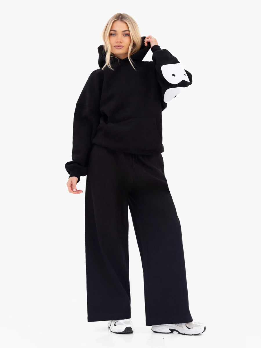 Buy Blakely Womens Black Maya Wide Leg Trousers | Free delivery on ...