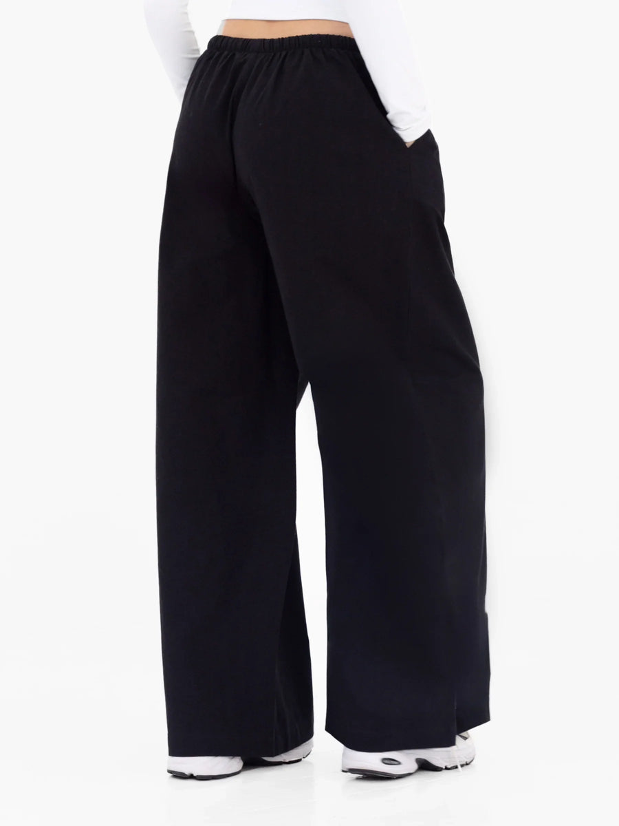 Buy Blakely Womens Black Maya Wide Leg Trousers | Free delivery on ...