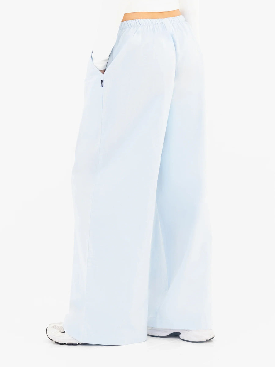 Buy Blakely Womens Soft Blue Maya Wide Leg Trousers | Free delivery on ...