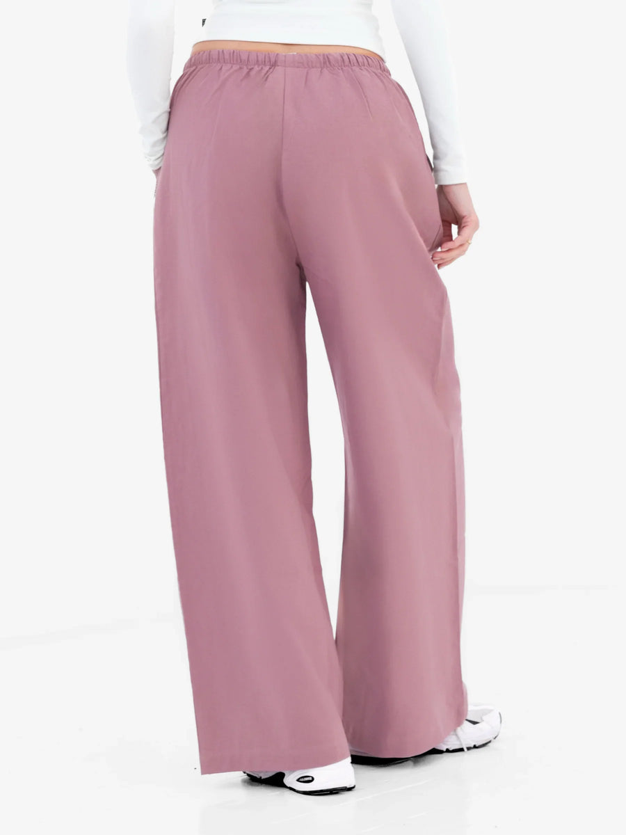 Buy Blakely Womens Dusty Pink Maya Wide Leg Trousers | Free delivery on ...