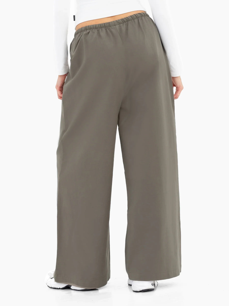 Buy Blakely Womens Safari Green Maya Wide Leg Trousers | Free delivery ...