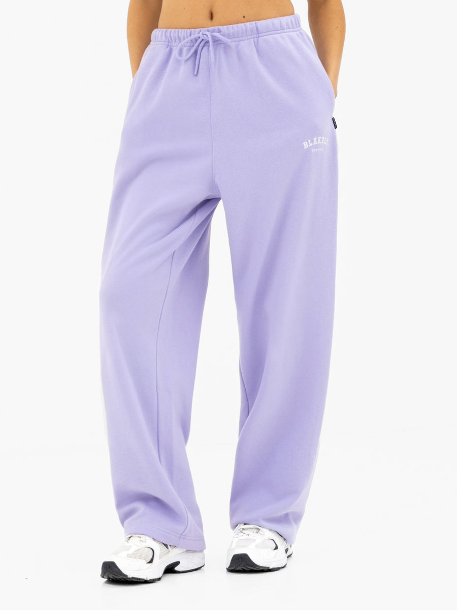 Buy Blakely Womens Lilac Heritage Wide Leg Sweatpants | Free delivery ...