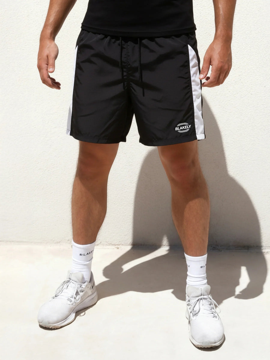 Buy Blakely Mens Black Track Active Shorts | Free delivery on orders ...