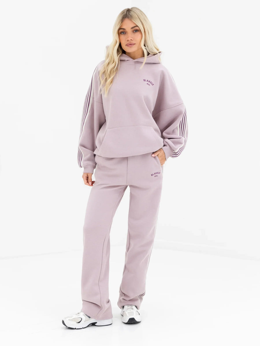 Buy Blakely Womens Dusty Lilac Immani Wide Leg Sweatpants | Free ...