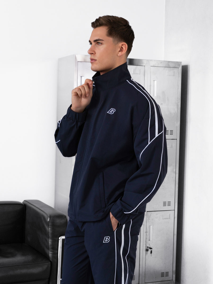 Buy Blakely Mens True Navy Track Jacket | Free delivery on orders over ...