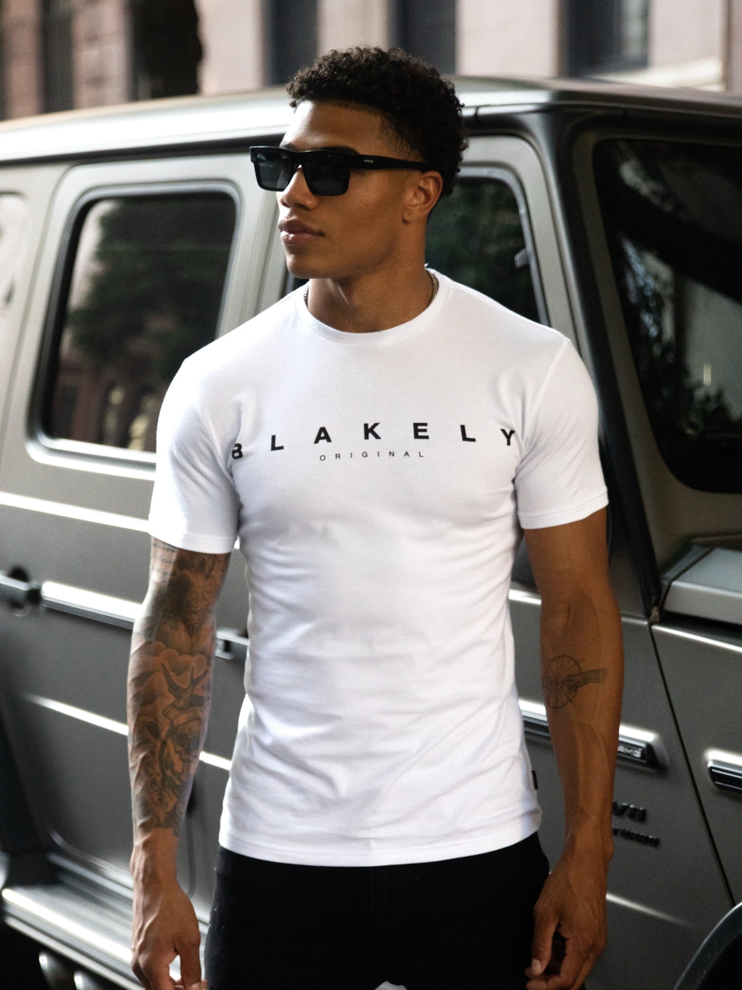 Buy Blakely White Whitestone T-Shirt | Free delivery on all orders over ...