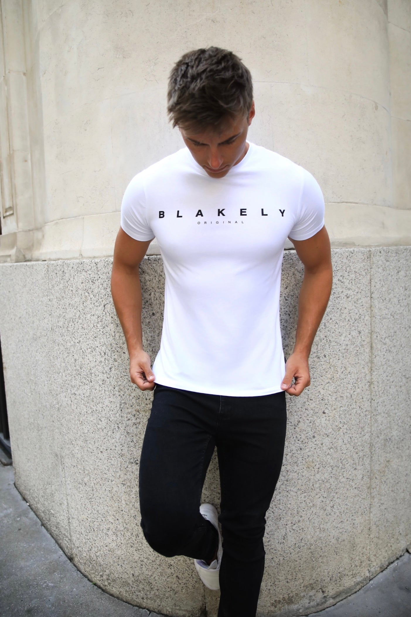 Buy Blakely White Whitestone T-Shirt | Free delivery on all orders over ...