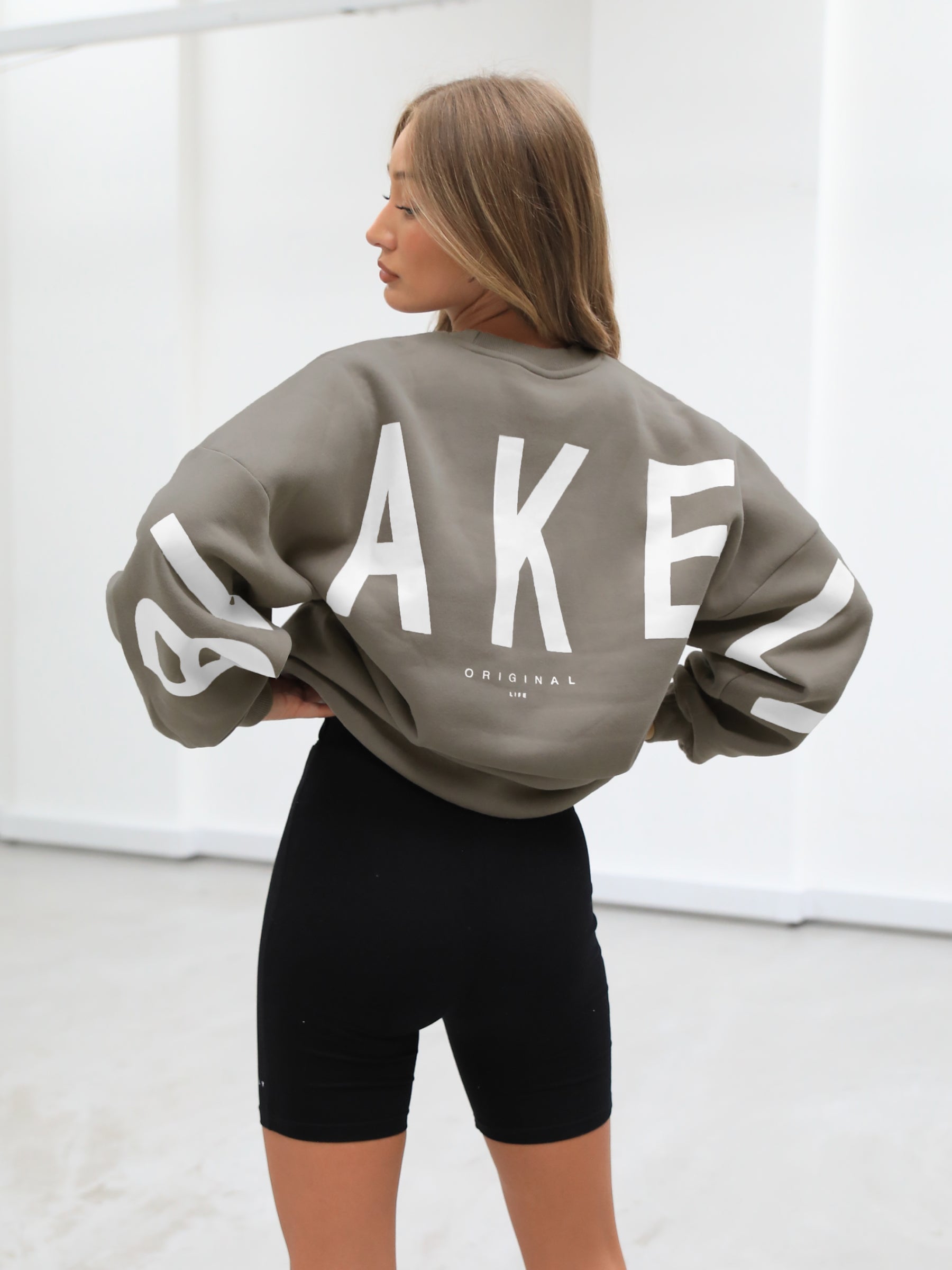 Buy Blakely Isabel Safari Green Oversized Jumper | Free delivery on ...