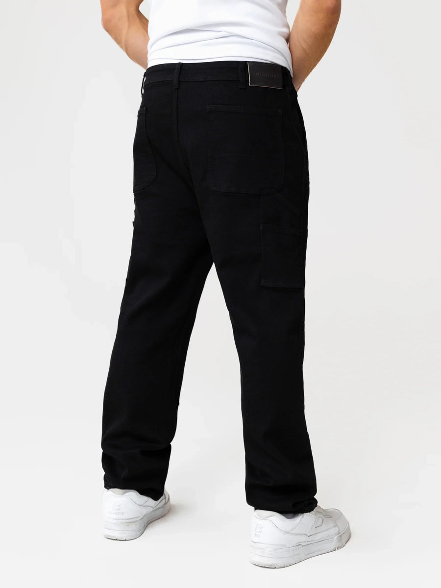 Buy Blakely Mens Black Vol.21 Panel Jeans | Free delivery on orders ...