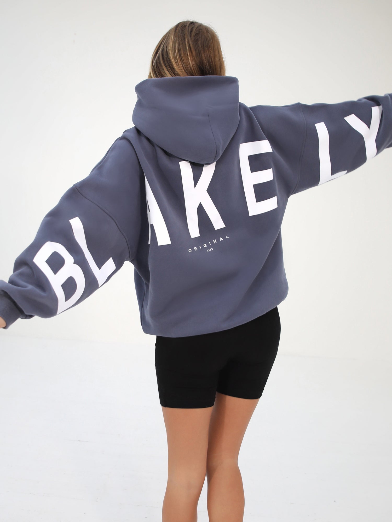 Buy Blakely Blue Isabel Oversized Hoodie | Free delivery on orders over ...