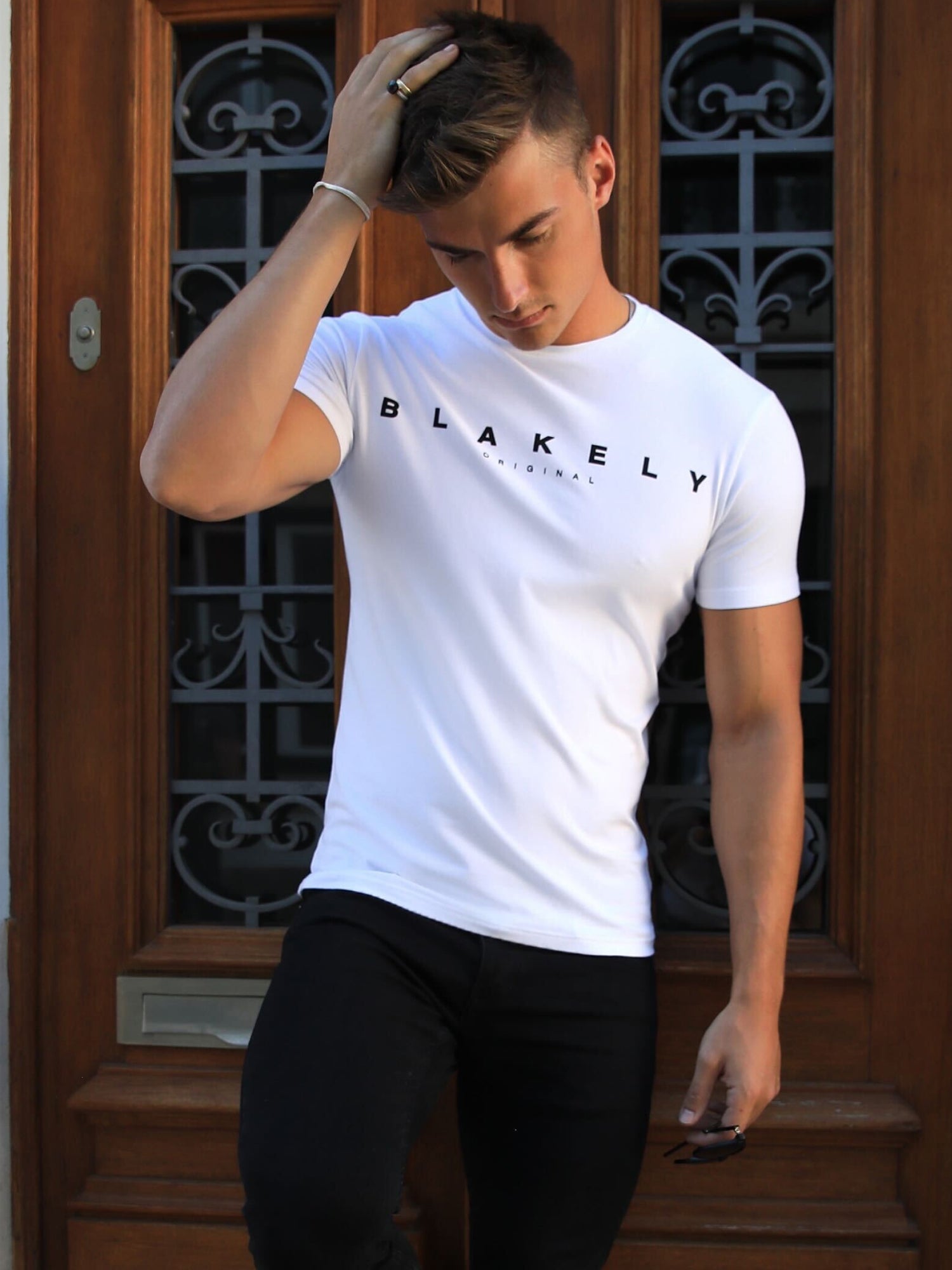 Buy Blakely White Whitestone T-Shirt | Free delivery on all orders over ...